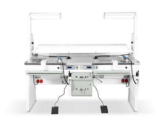 ‫Dual Dental Laboratory WorkBench